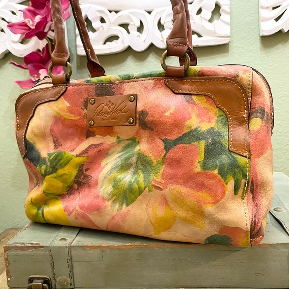 Patricia Nash | Bags | Patricia Nash Floral Leather Bag Guc | Poshmark